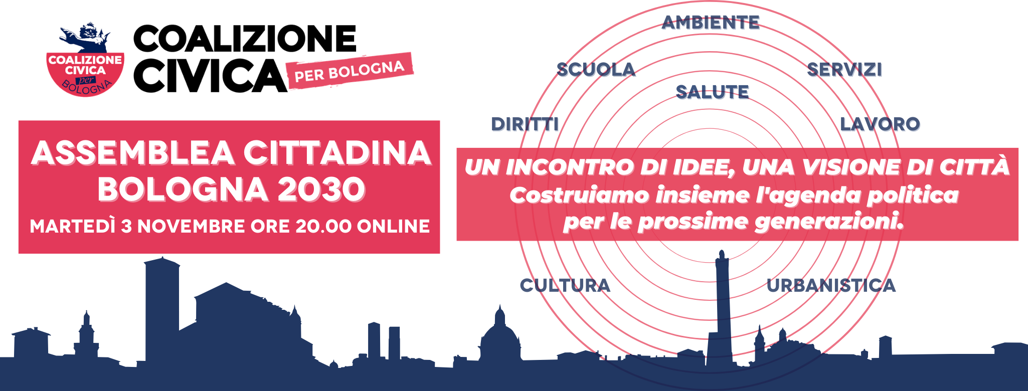 Assemblea 3 NOV copertina FB – Coalizione Civica per Bologna